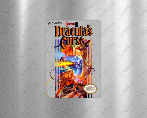 Castlevania 3 Darcula's Curse NES Box Cover Video Game - Etsy