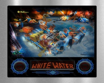 Hurricane Pinball Arcade Game Backglass Image on a - Etsy