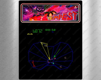 Atari Tempest Marquee - Etsy