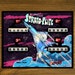 Strato Flite Pinball Arcade Game Backglass Image on a 8x10 Metal Plate ...