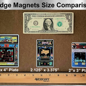 APB All Points Bulletin Arcade Game Fridge Magnet 3"x4" Metal Plate ...