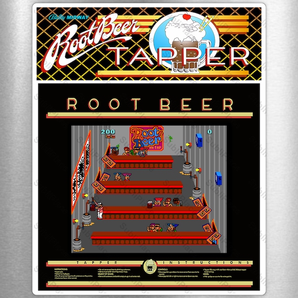 Root Beer Tapper Game - Etsy