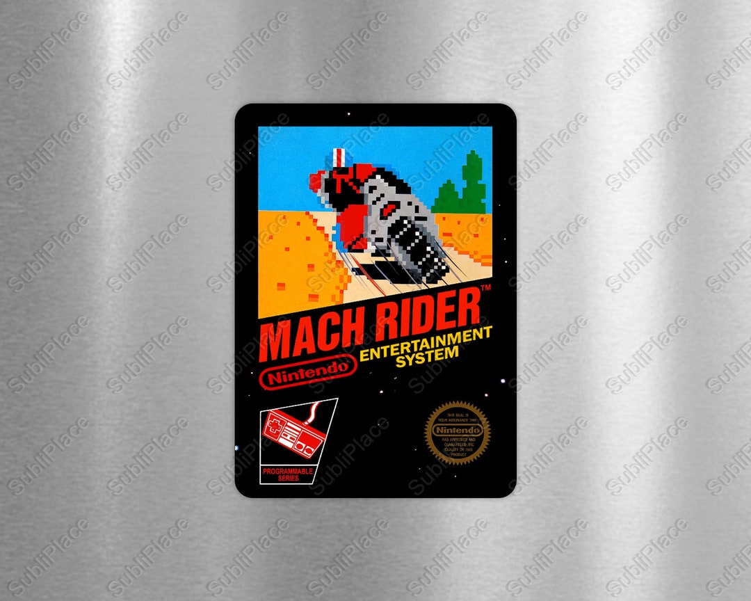 Mach Rider NES Box Cover Video Game Fridge Magnet - Etsy