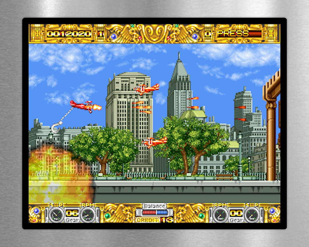 Boogie Wings Arcade Game 12020 Screenshot 8x10 - Etsy