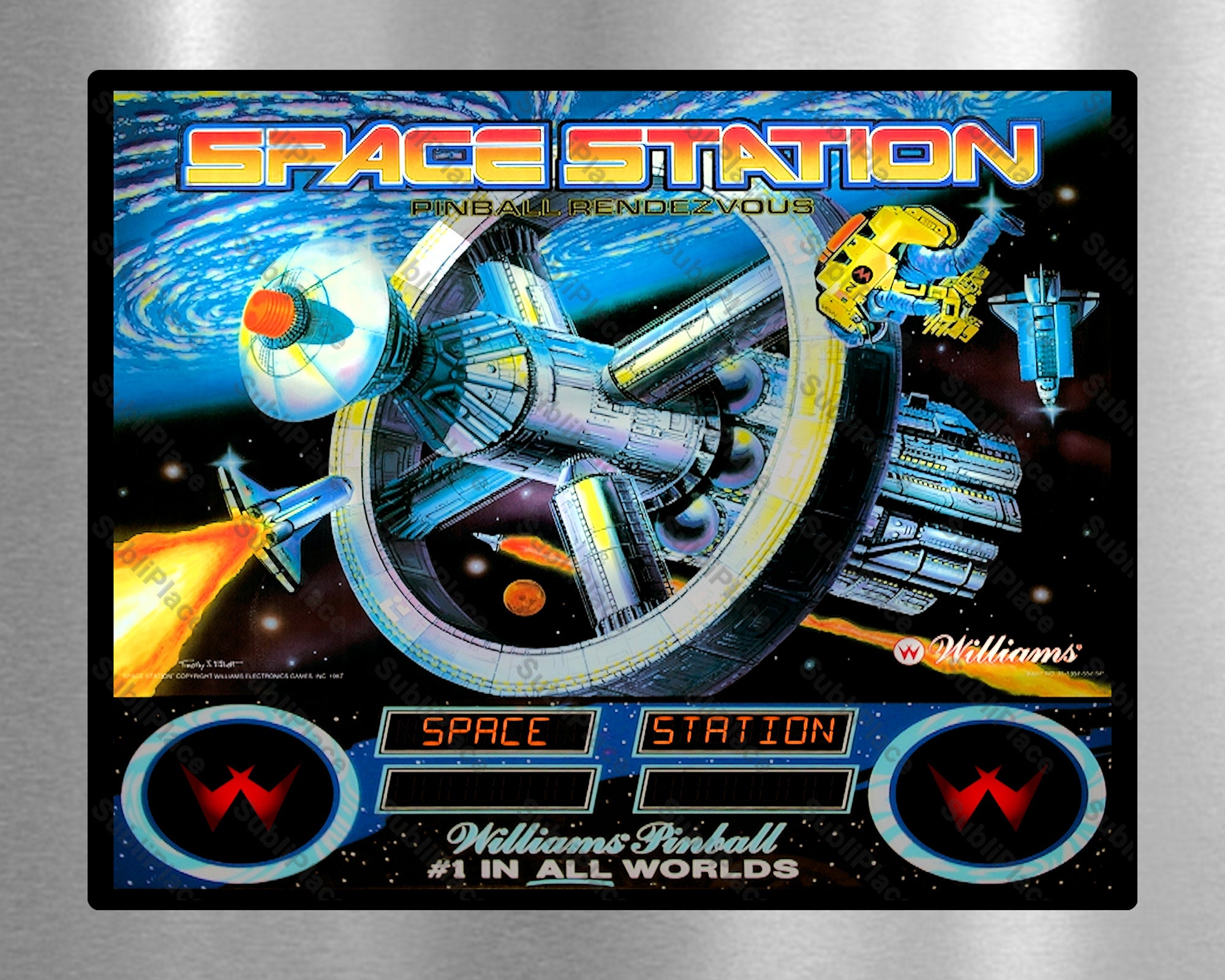 Space Station Pinball Machine Williams