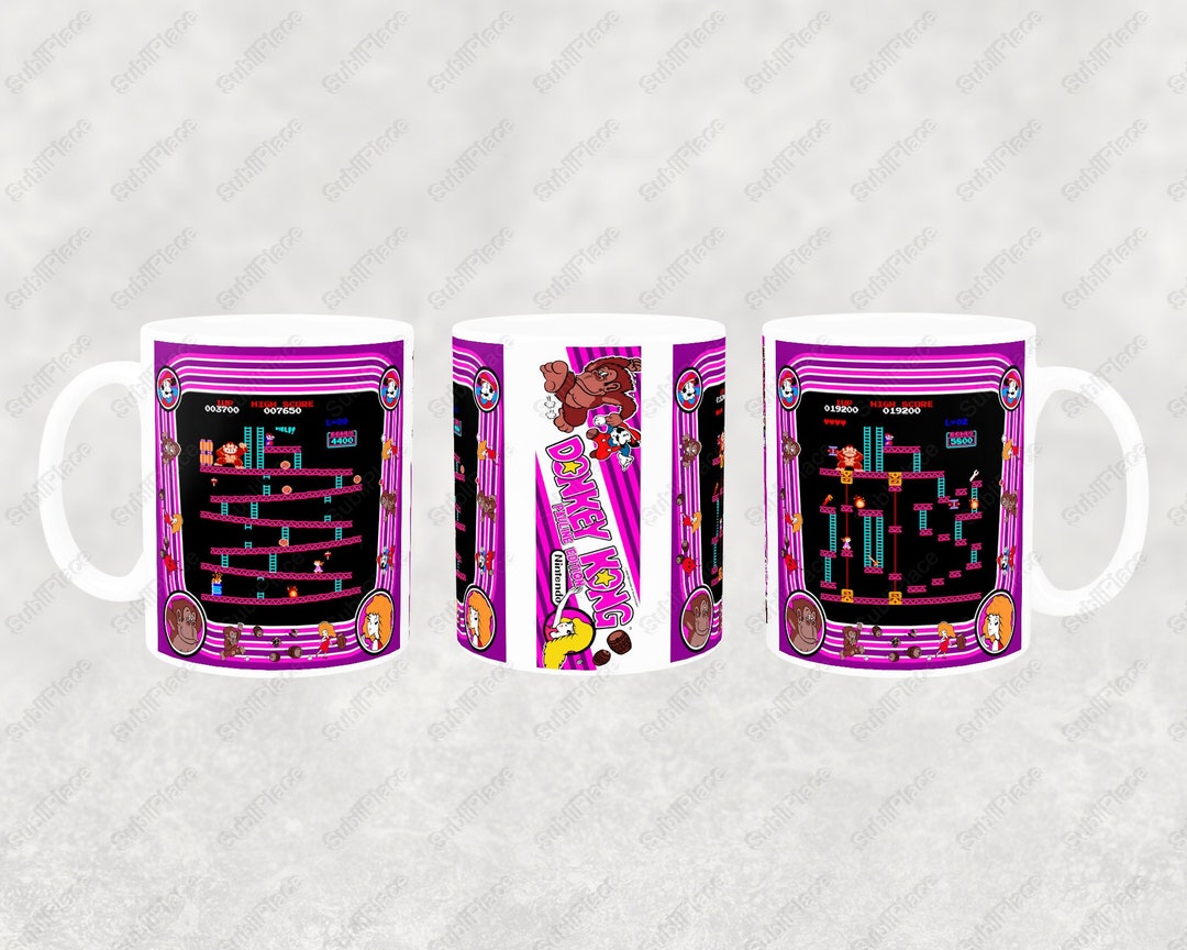 Donkey Kong Pauline Edition Arcade Game Marquee Bezel and - Etsy