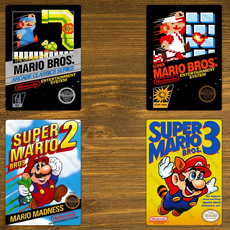 Super Mario Magnets - Etsy