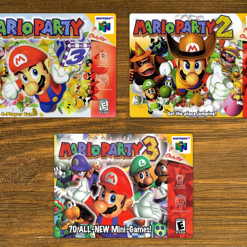 Mario Party - Etsy