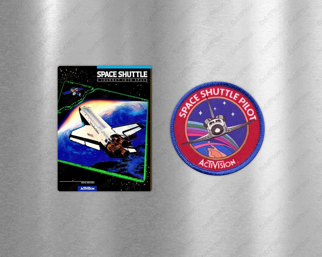 Atari 5200 Space Shuttle Box Cover & Activision Space Shuttle Pilot ...