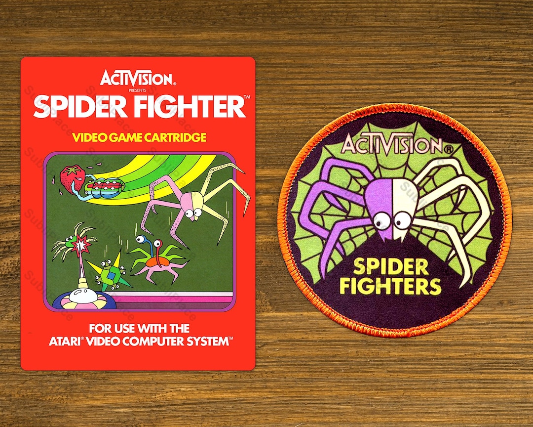 Atari 2600 Spider Fighter Box Cover & Activision Spider Fighters ...
