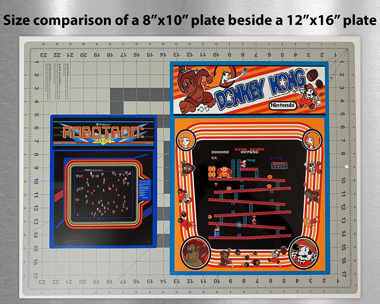 Pole Position Arcade Game Marquee, Bezel & Screenshot Image on a 12"x16 ...