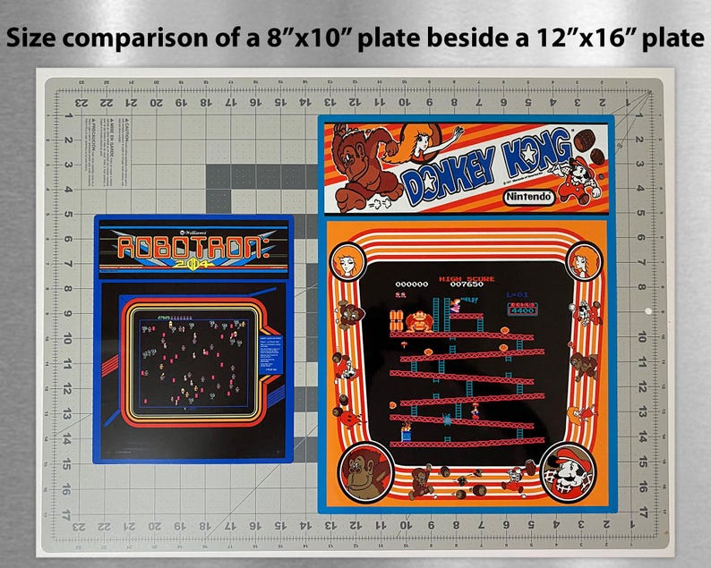 Joust Arcade Game Marquee, Bezel & Screenshot Image on a 12"x16" Metal ...
