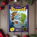 NES Rampage Box Cover Video Game Image on a 5x7 Metal Plate High Gloss ...