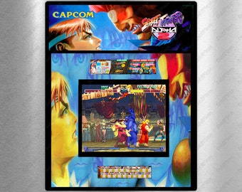 Street Fighter Arcade Bezel - Etsy