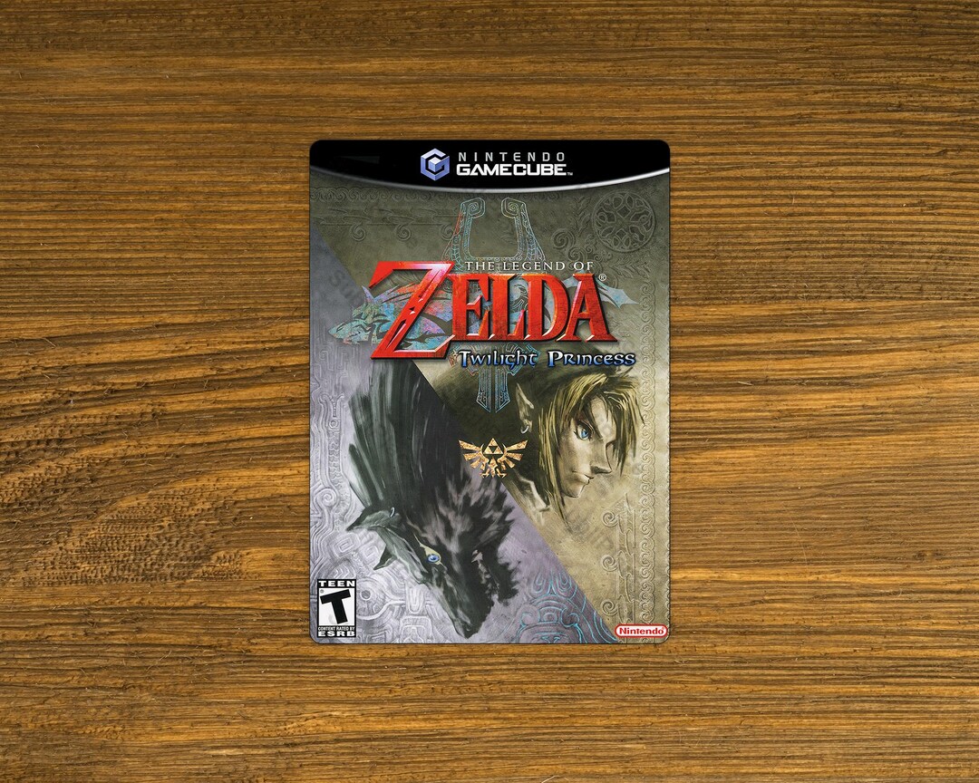 The Legend of Zelda - Twilight Princess Nintendo Gamecube Box Cover ...