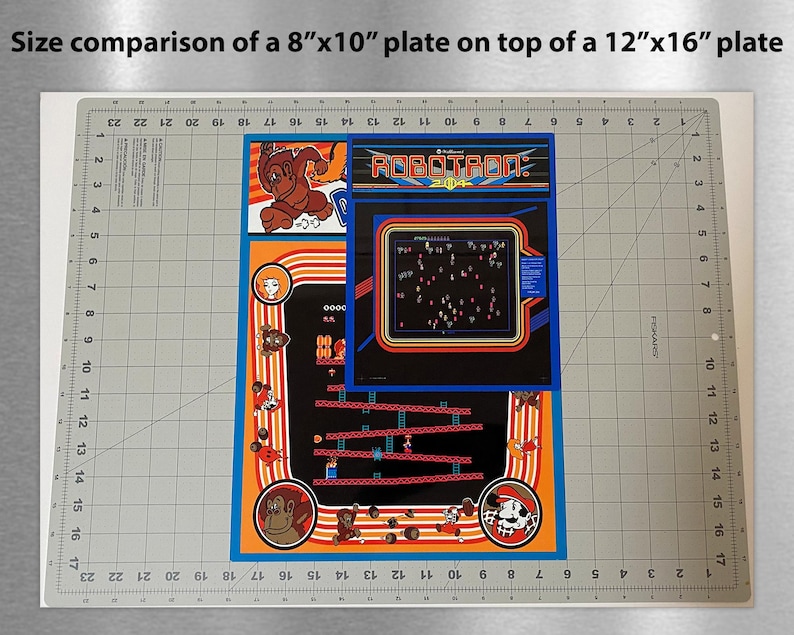 Joust Arcade Game Marquee, Bezel & Screenshot Image on a 12"x16" Metal ...