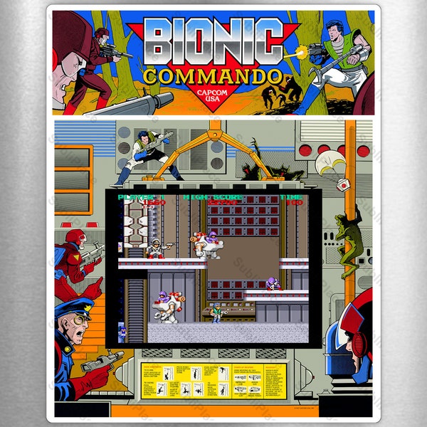 Bionic Commando - Etsy