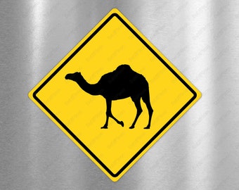 Camel Crossing Sign - Etsy