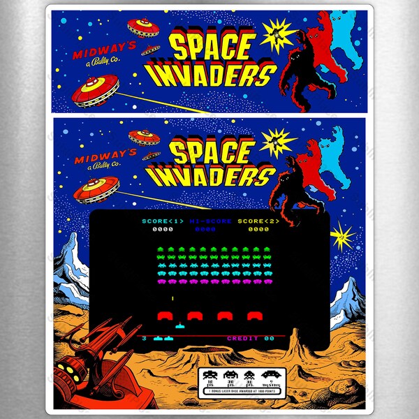 Invaders Marquee - Etsy