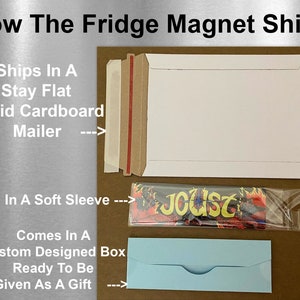 Tempest Arcade Game Marquee Fridge Magnet 2" X 6.25" Metal Plate - High ...