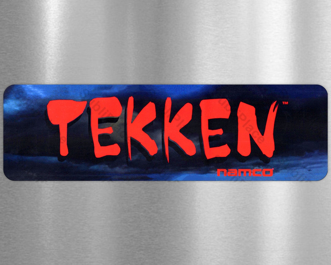 Tekken Arcade Game Marquee 4x13.5 Metal Plate - Etsy