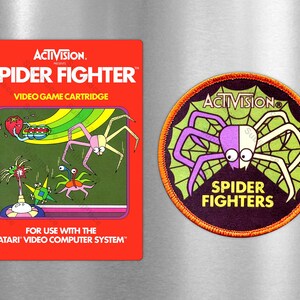 Atari 2600 Spider Fighter Box Cover & Activision Spider Fighters ...