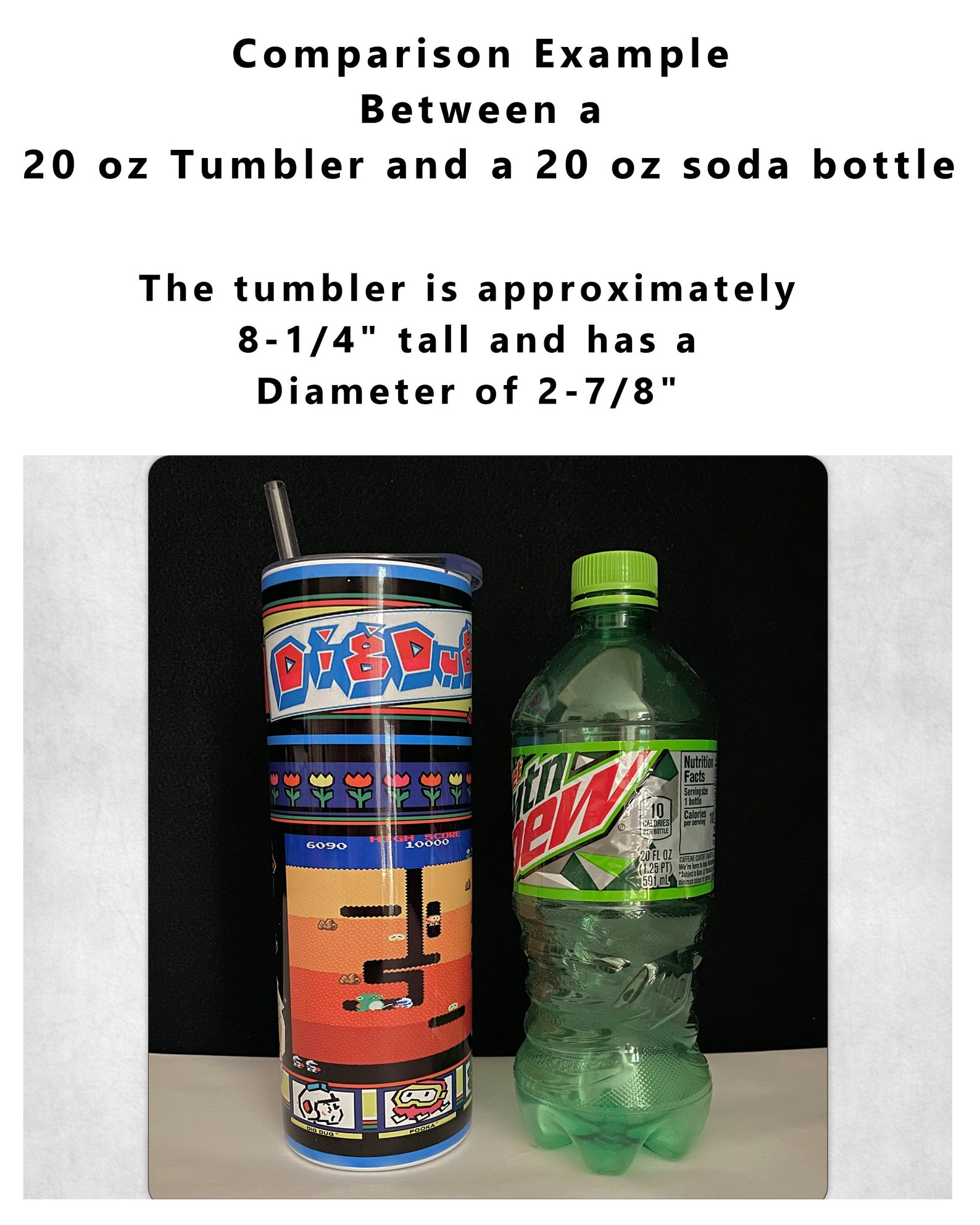 Centipede 20oz Skinny Tumbler Arcade Game Art - 2 Marquees, Bezel ...
