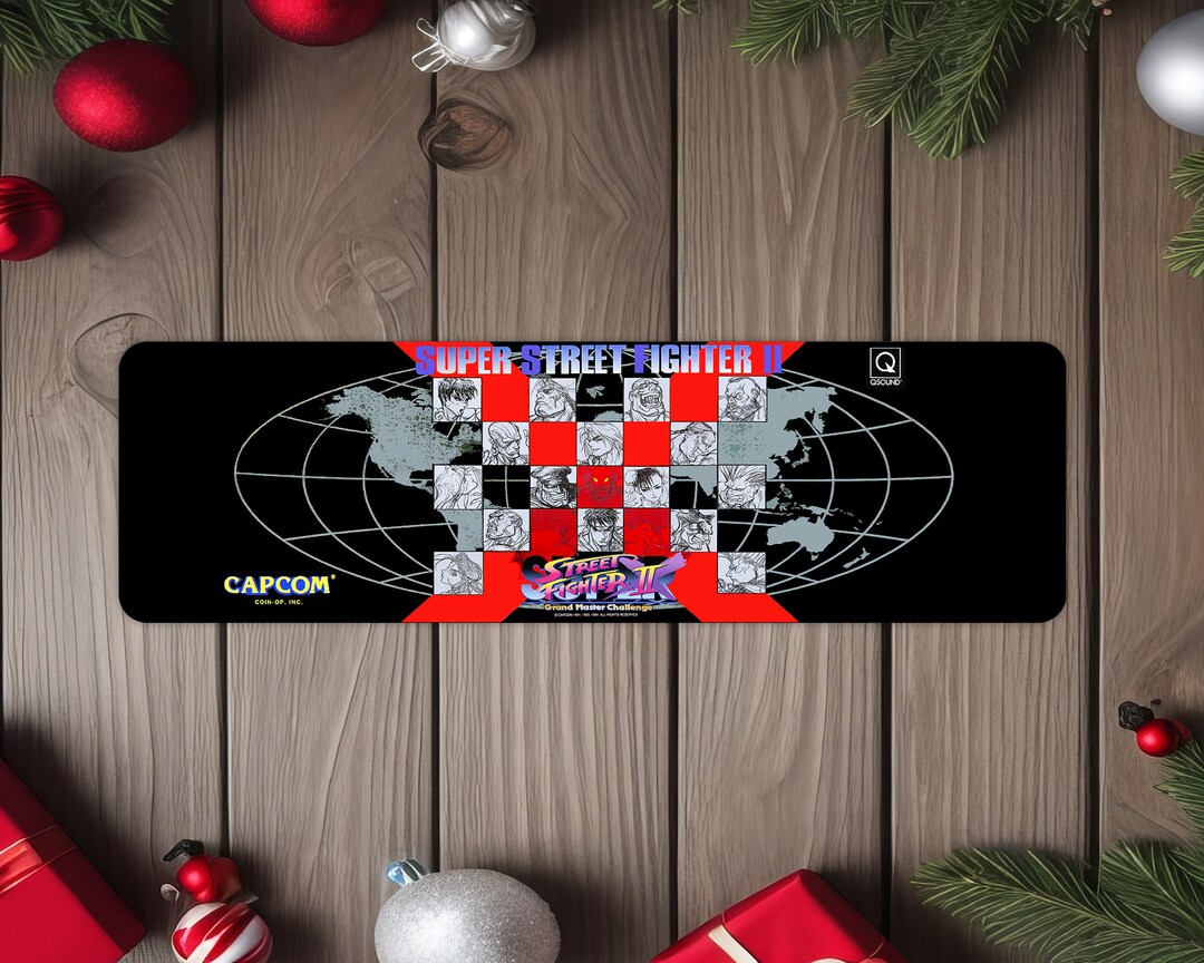 Super Street Fighter II X Grand Master Challenge Arcade Game Marquee 4 ...