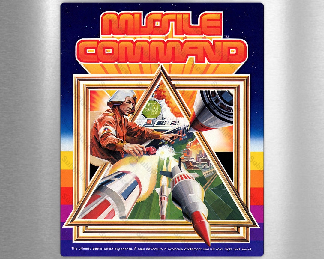 Missile Command Arcade Game Flyer Promo Art 8x10 - Etsy