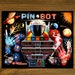 Pin Bot Pinball Arcade Game Backglass Image With No Speaker Part on a ...