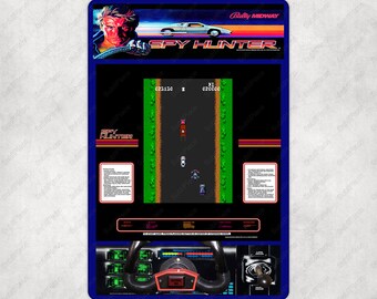 Spy Hunter Arcade - Etsy