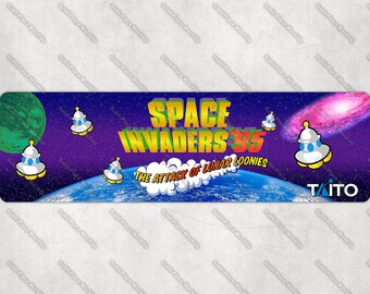 Space Invaders Marquee - Etsy