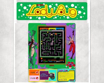 Arcade Game Panel | Etsy