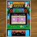 Kung-fu Master Arcade Game Marquee, Bezel, Screenshot & Control Panel ...