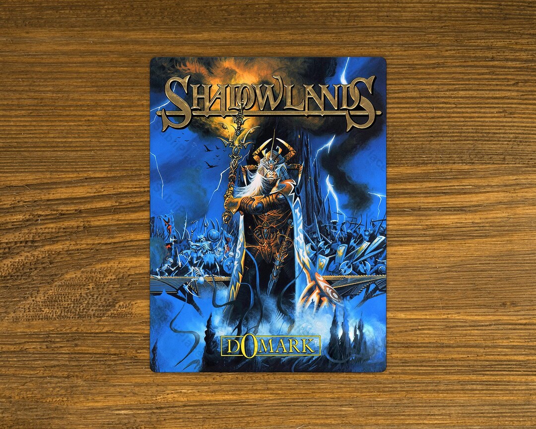 Atari ST Shadowlands Video Game Box Cover Image on a Fridge Magnet 3"x4 ...