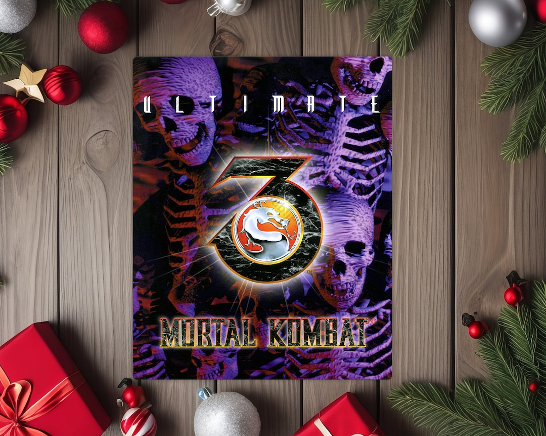 Ultimate Mortal Kombat 3 Arcade Game Flyer Promo Art Image on a 8"x10 ...