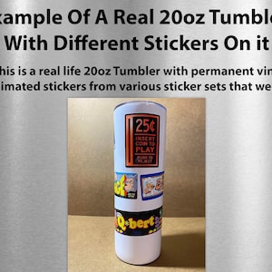 Set of 15 Coleco Vision Box Cover Image Stickers - Stickers 1.6" X 2.2 ...