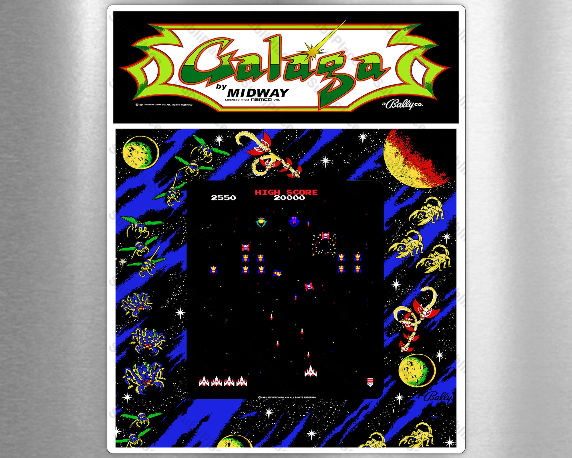 Galaga Gameplay