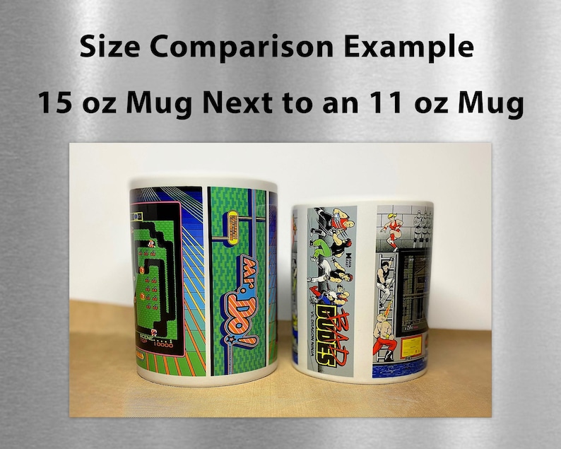 Neo Geo Video Game System Logo Design Image on a 15 Oz Coffee Mug - Has ...