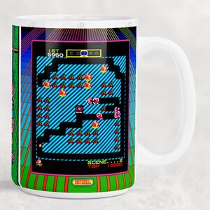 Mr. Do! Arcade Game 15 Oz Coffee Mug - Has Bezel With Screenshot on ...