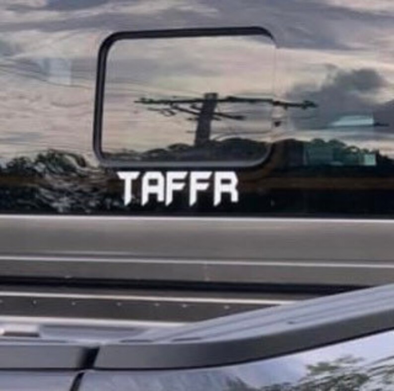 TAFFR Decal - Etsy