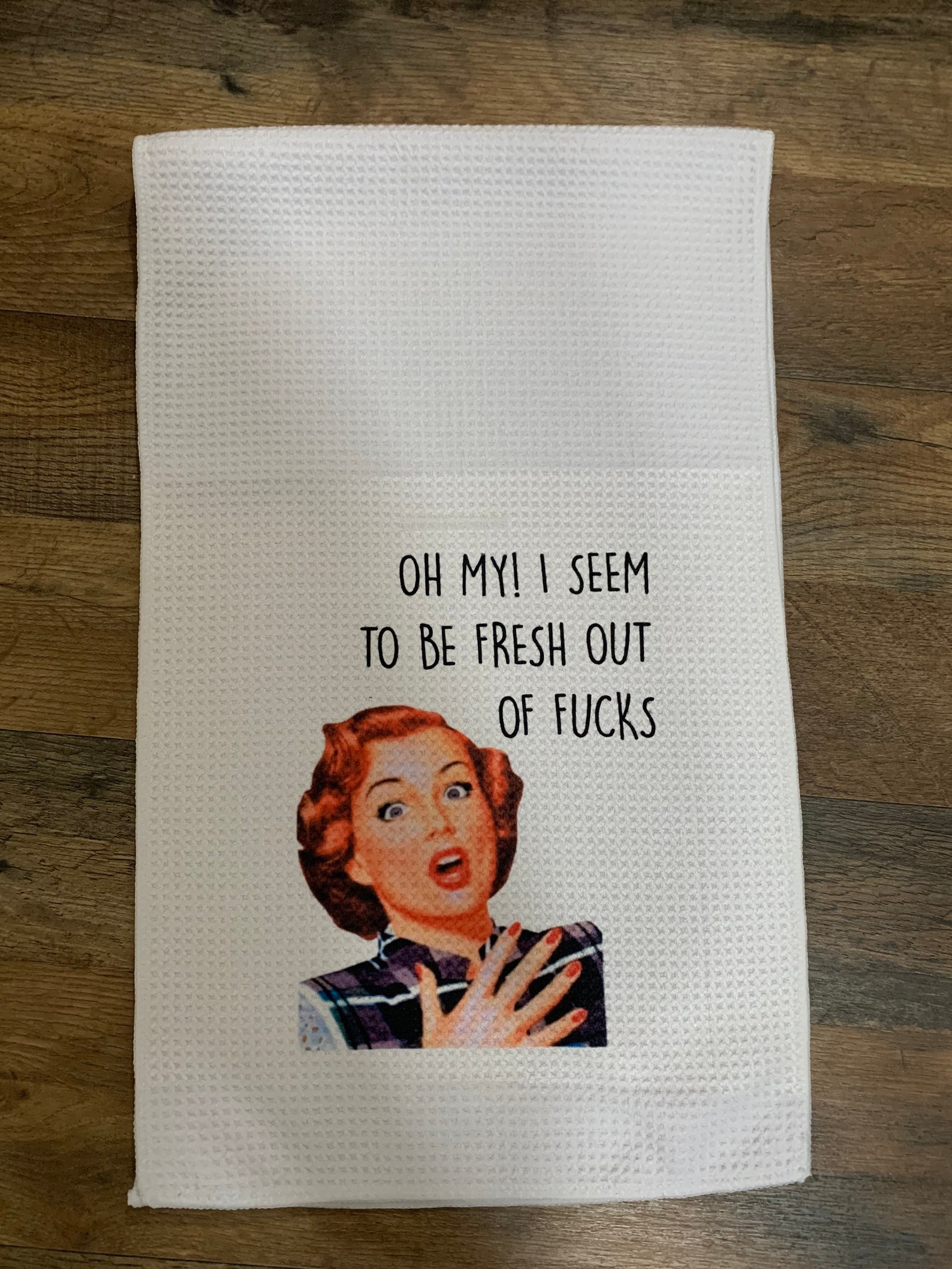Funny Kitchen Towel - Etsy