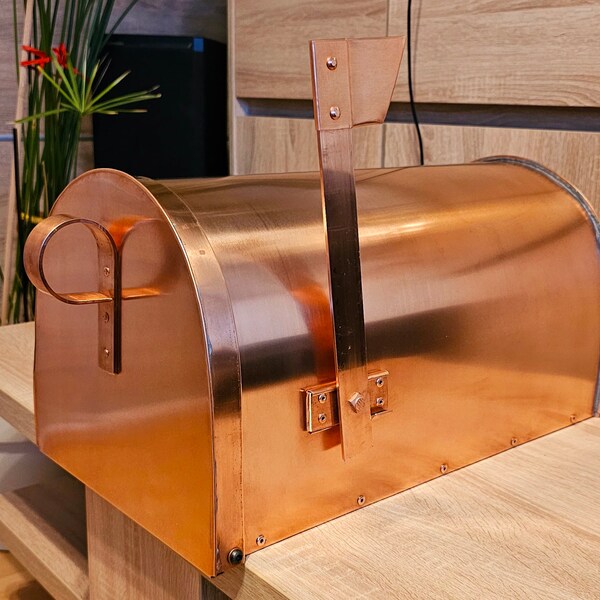 Copper Mailbox - Etsy