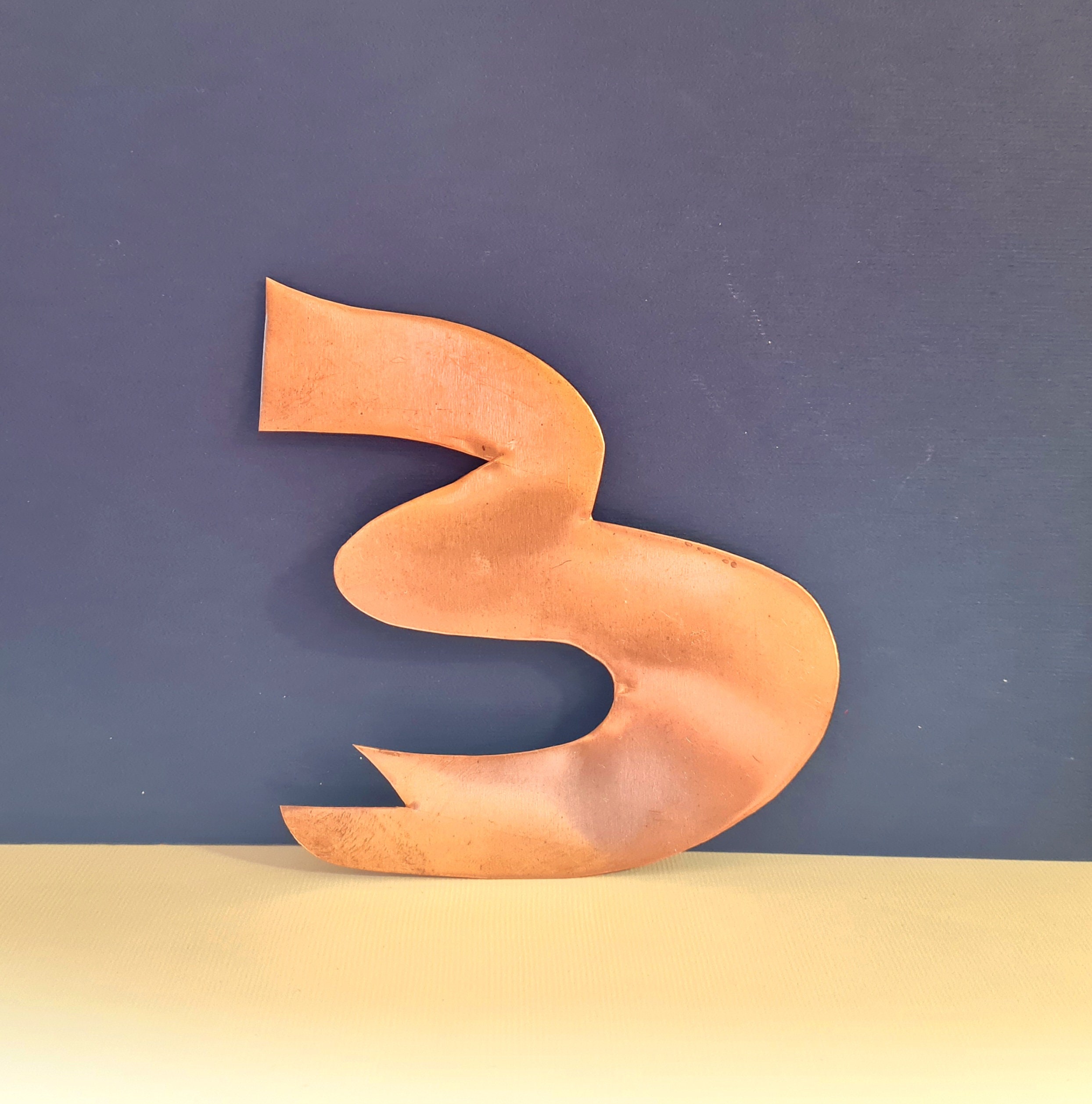 Copper Numbers 4 in Height - Etsy