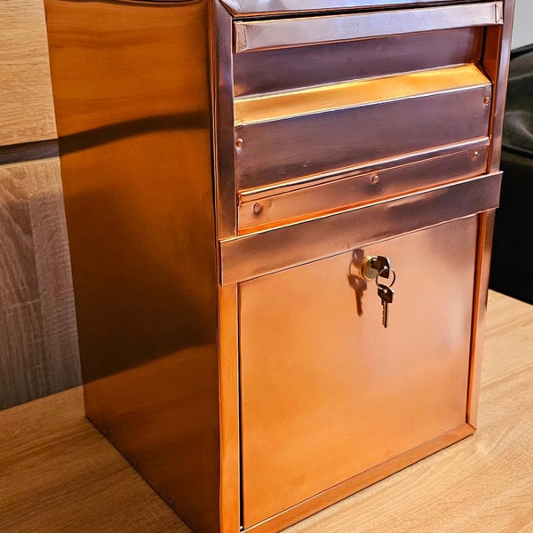 Copper Mailbox - Etsy