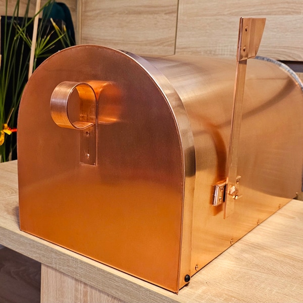 Copper Mailbox - Etsy