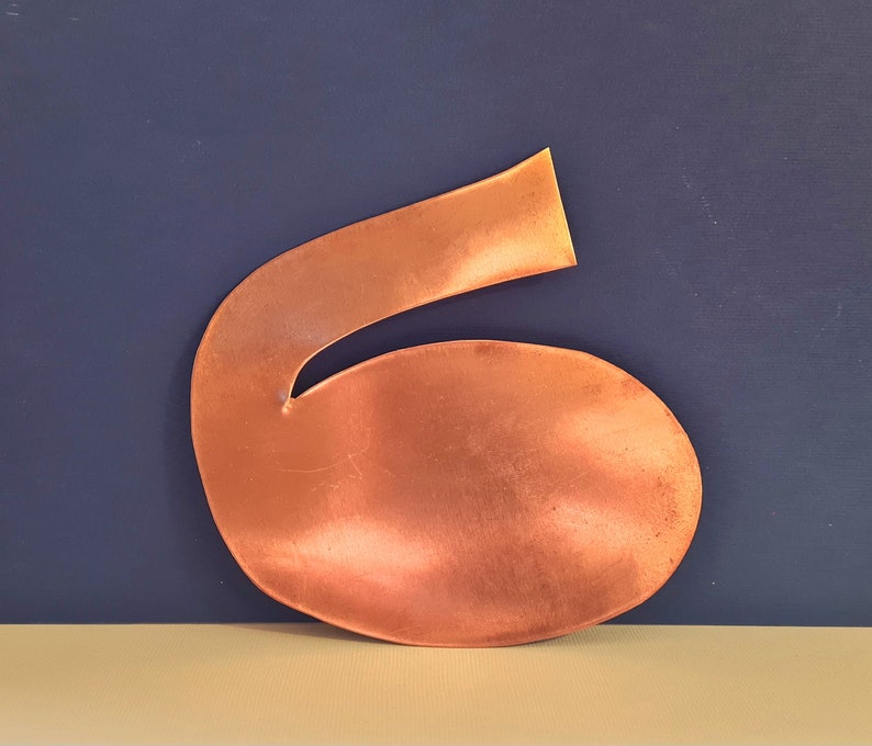 Copper Numbers 4 in Height - Etsy