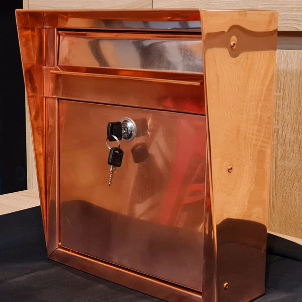 Copper Mailbox - Etsy