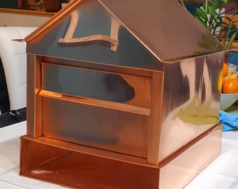 Copper Mailbox - Etsy