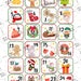 Advent Calendar Numbers Printable for Kids, Advent Calendar Tags PDF ...